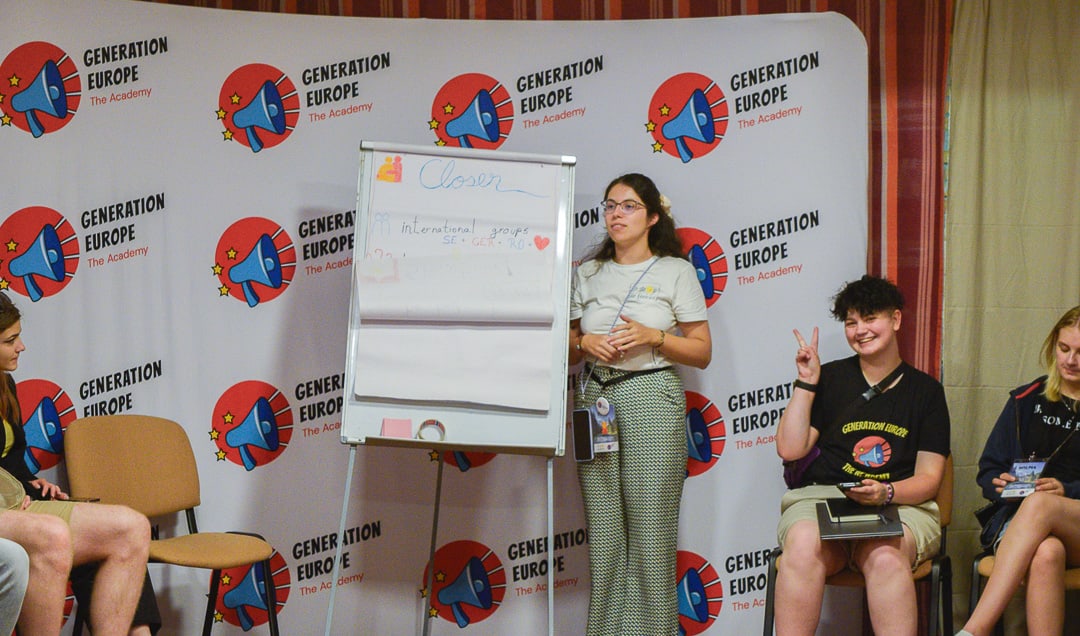 "Reach Your Peak!" in Romania | Generation Europe – The Academy